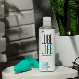 Water-Based Hypoallergenic Toy Lubricant, 8oz - #Lubelife