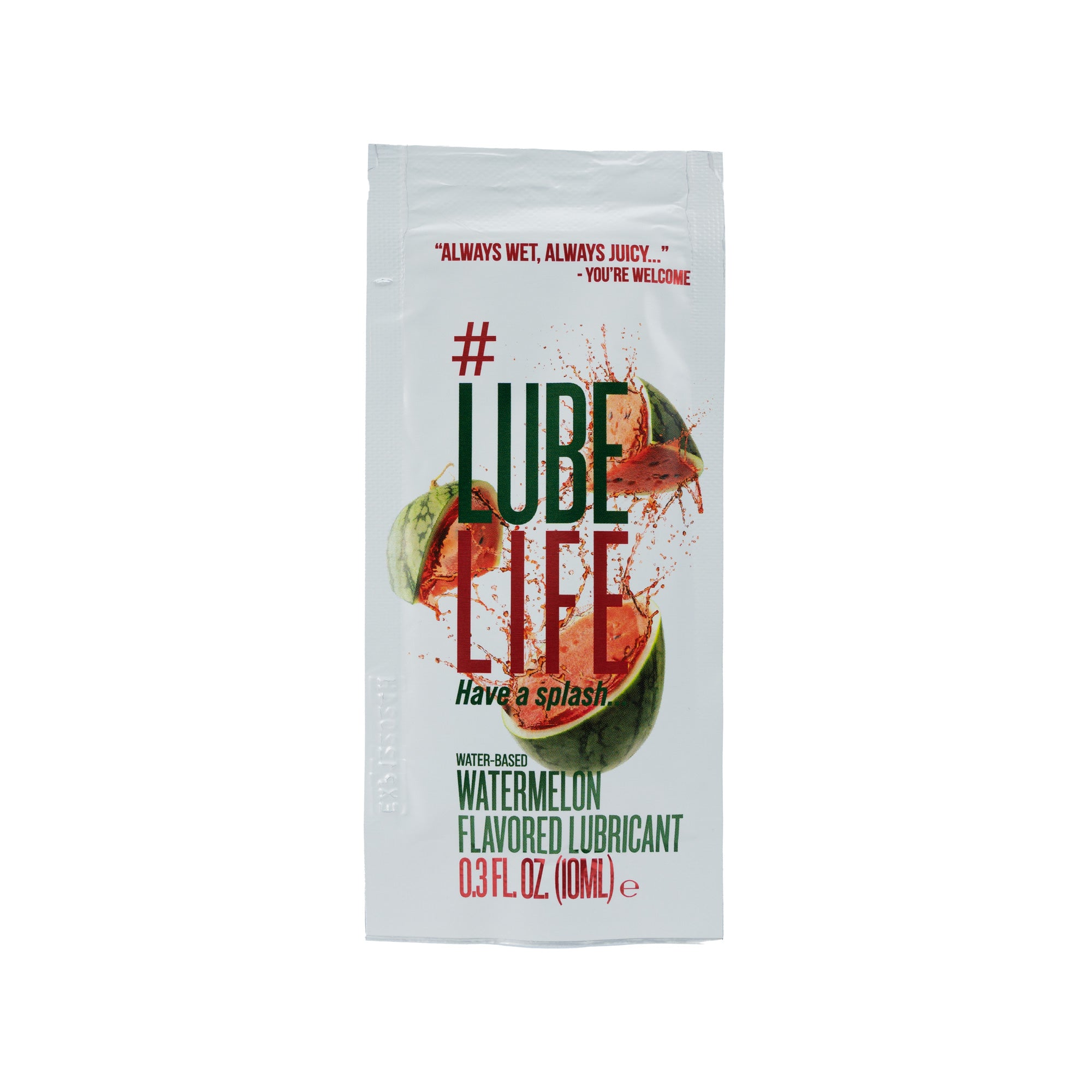 Water-Based Watermelon Lubricant Sample – #Lubelife